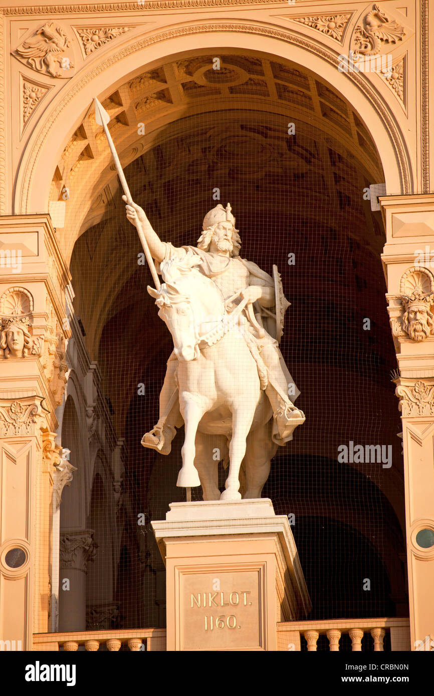 Niklot statue hi-res stock photography and images - Alamy