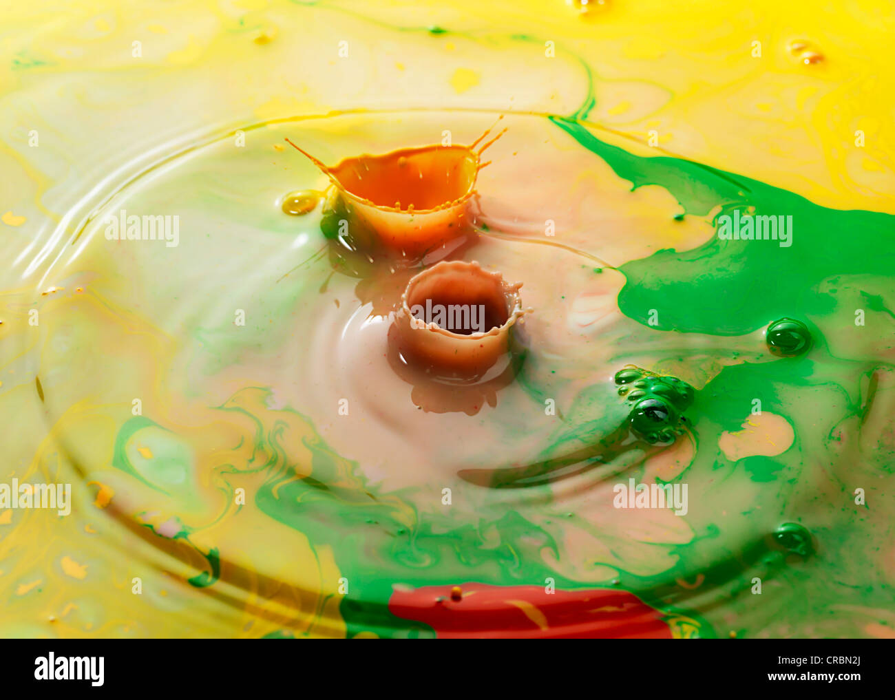 Abstract water colour wash hi-res stock photography and images - Alamy