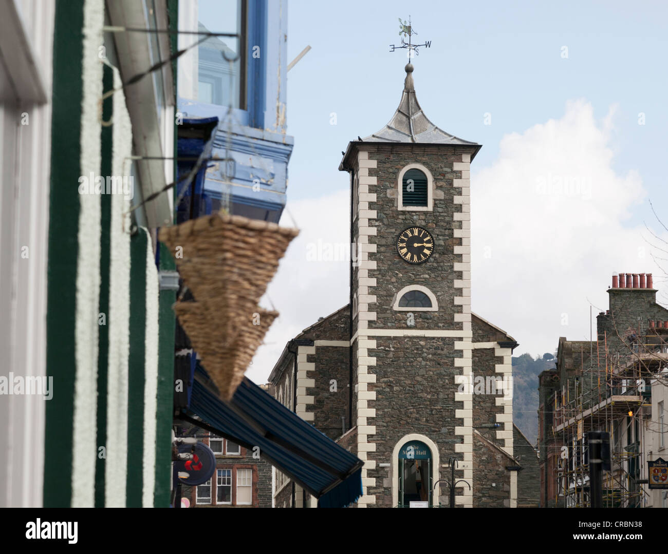 Keswick town center lake district hi-res stock photography and images ...