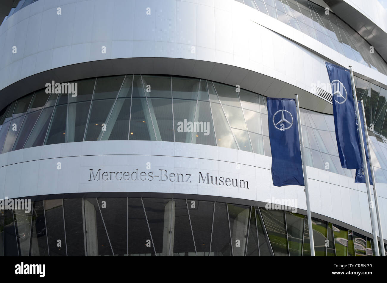 Image of the Mercedes Museum in Stuttgart Stock Photo - Alamy