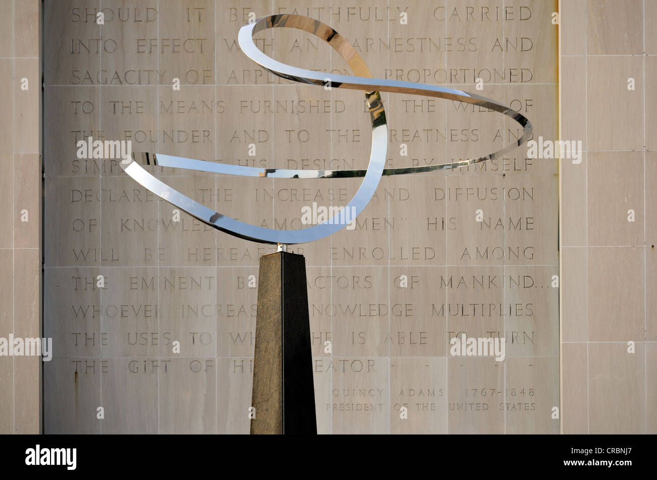 Infinity sculpture by José Rivera in front of the National Museum of ...