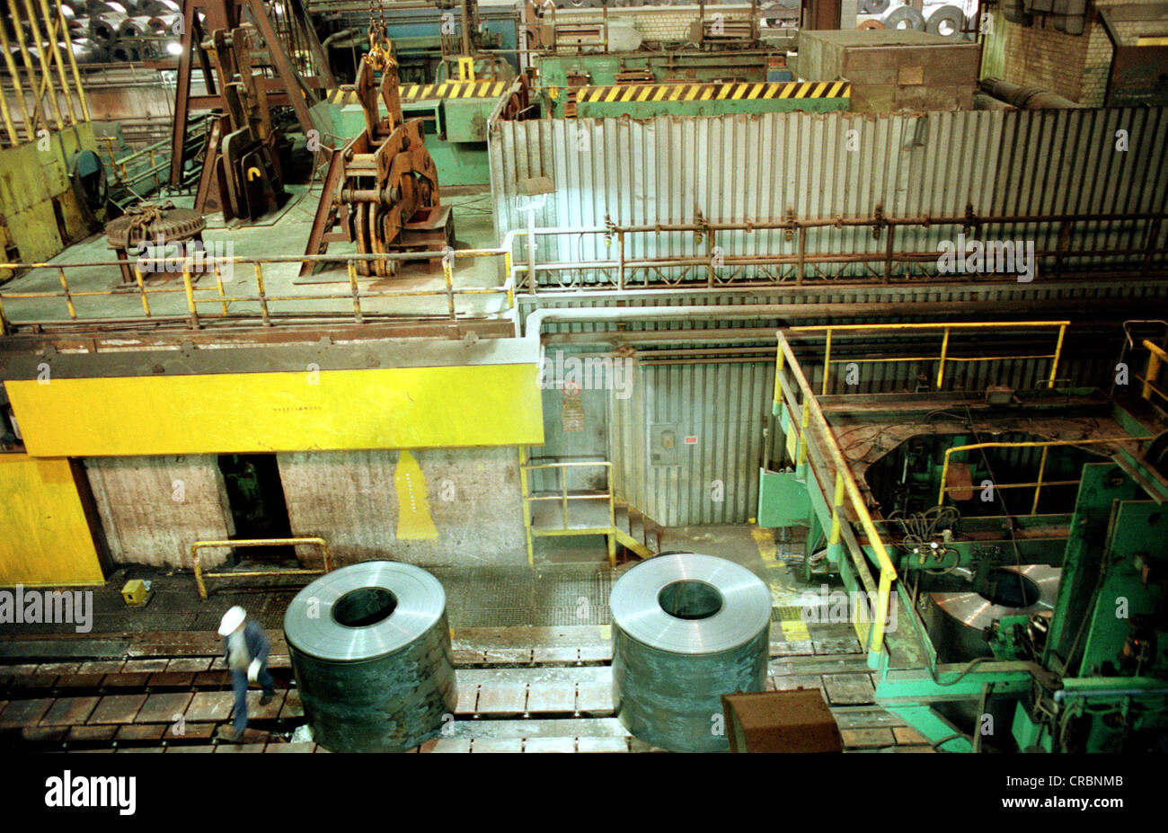 Cold rolling mill, steel mills Bremen GmbH Stock Photo - Alamy