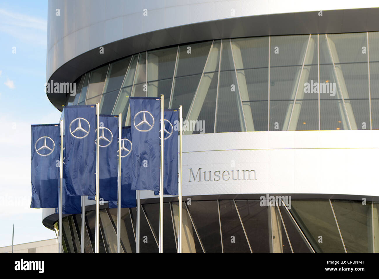Image of the Mercedes Museum in Stuttgart Stock Photo - Alamy