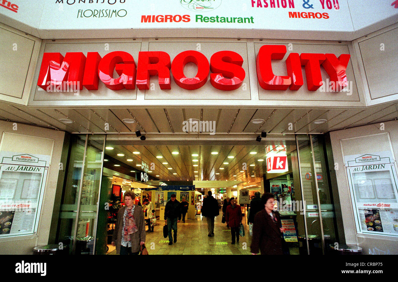 Migros zurich hi-res stock photography and images - Alamy