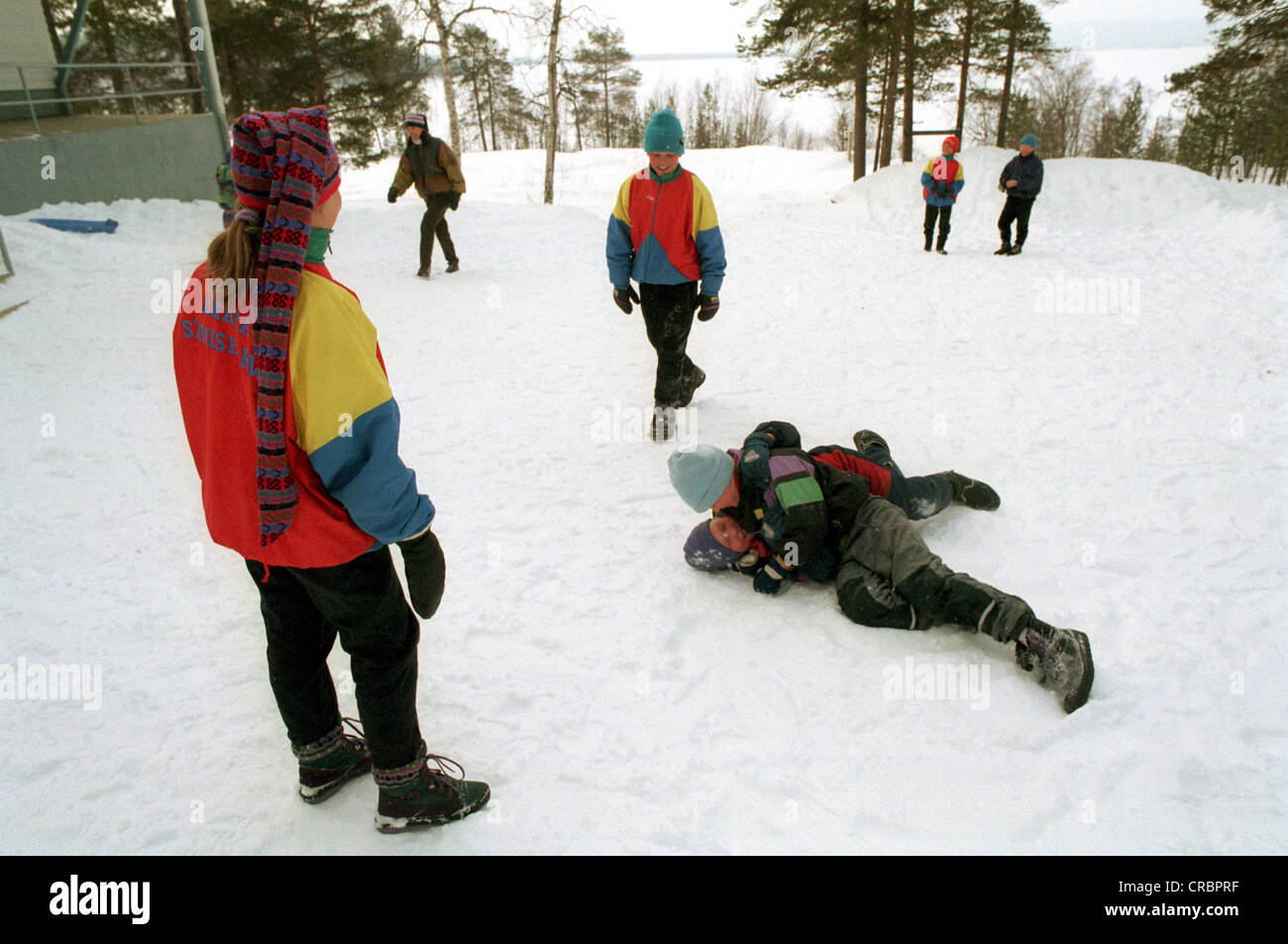 Sámi school (Finnish Lapland Stock Photo - Alamy