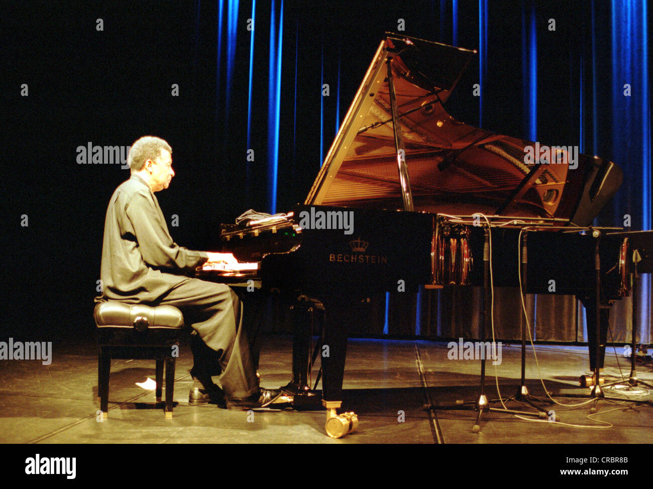 the South African jazz pianist Abdullah Ibrahim Stock Photo - Alamy