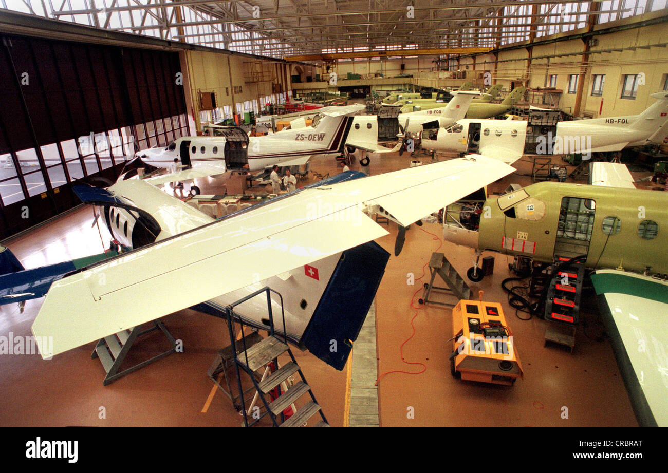 Pilatus Aircraft Ltd, Switzerland Stock Photo - Alamy