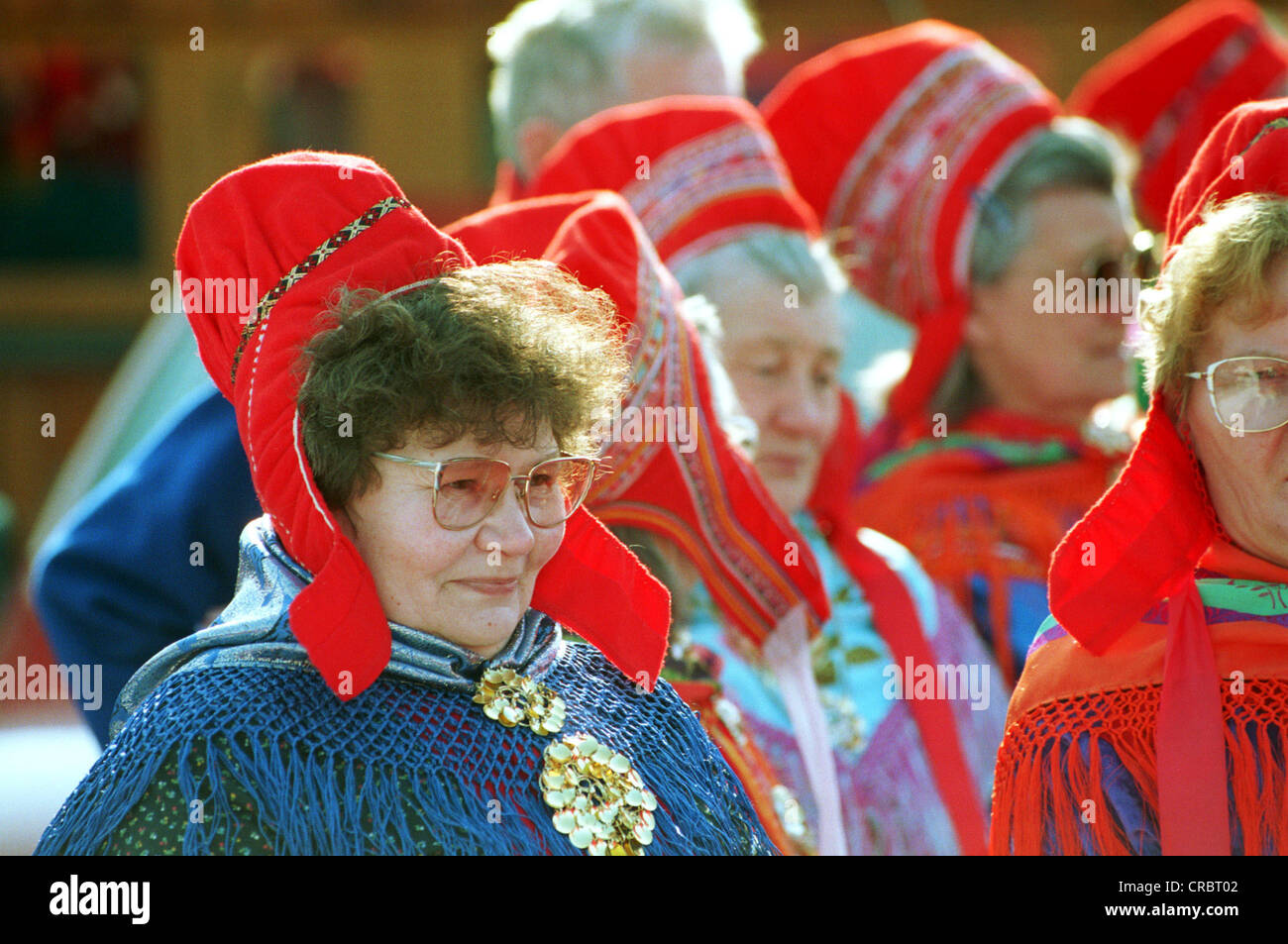 Sami women in traditional dress hi-res stock photography and images - Alamy