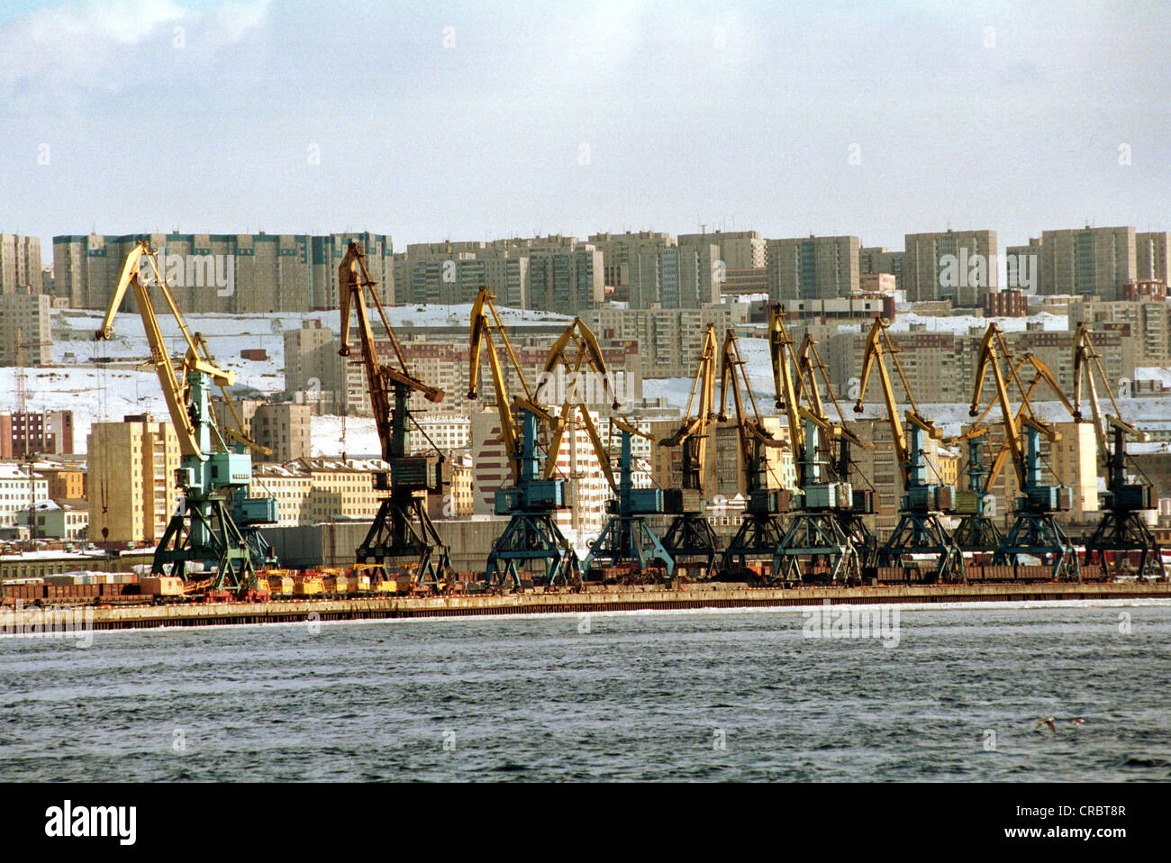 the port of Murmansk (Kola Peninsula, Russia Stock Photo - Alamy