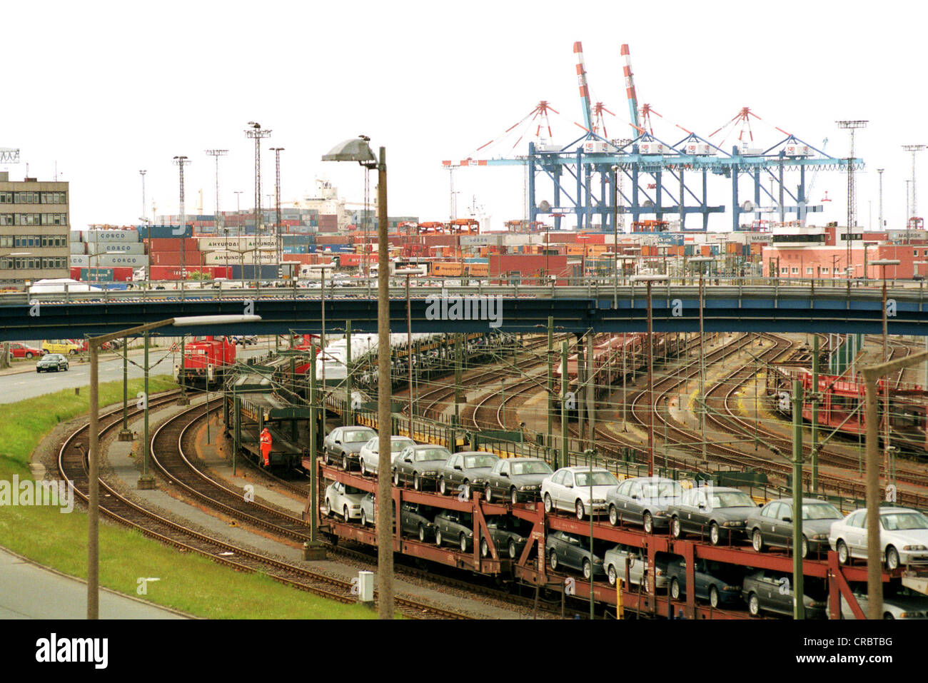 German railways freight train hi-res stock photography and images - Alamy