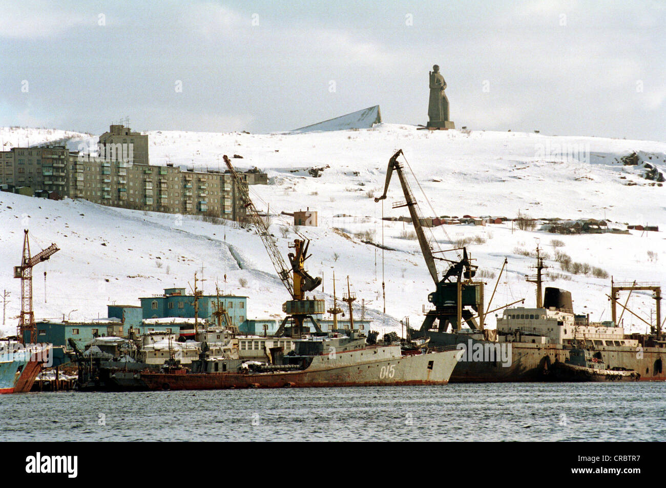 Ships in Murmansk (Kola Peninsula, Russia Stock Photo - Alamy