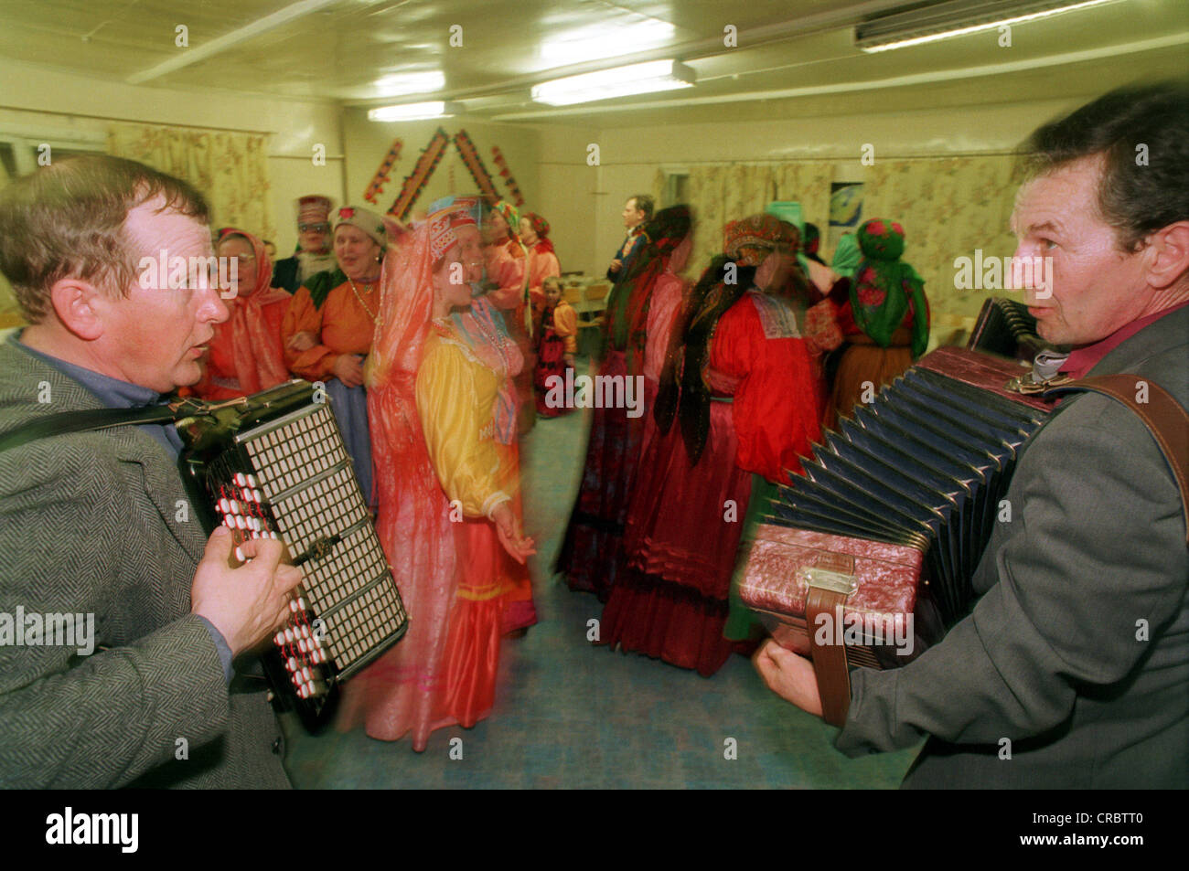 Russian Sámi have a party, Lovozero (Russia Stock Photo - Alamy