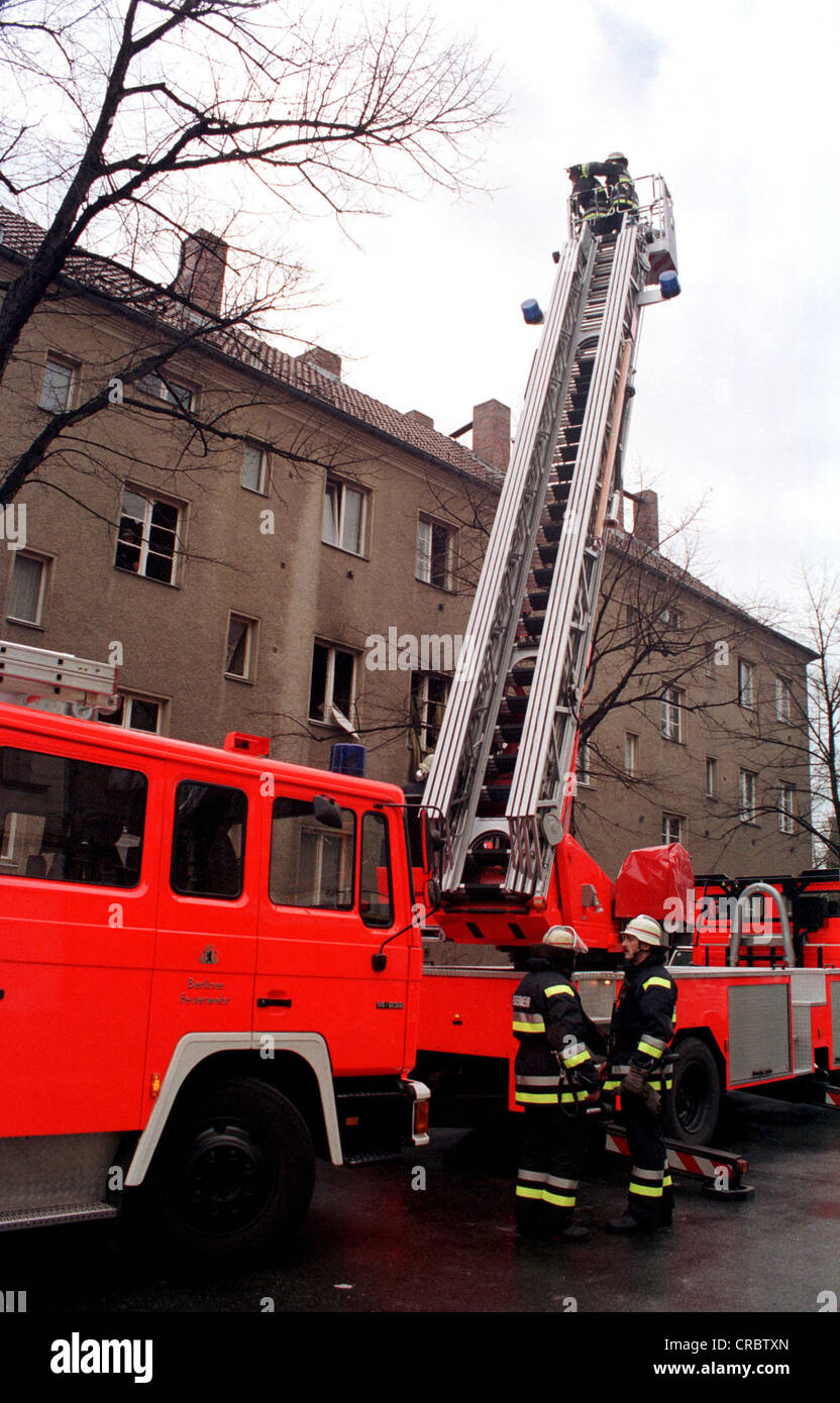 Using the Berlin Fire Department, Germany Stock Photo - Alamy
