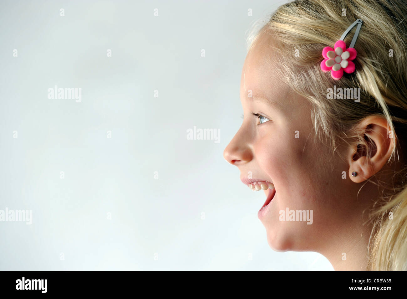 Laughing girl, portrait Stock Photo - Alamy