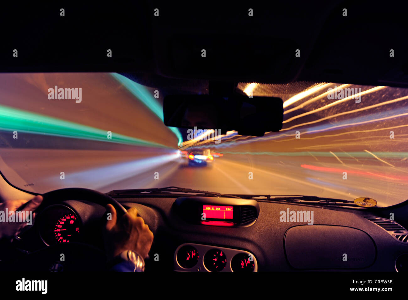 Car in a tunnel hi-res stock photography and images - Alamy