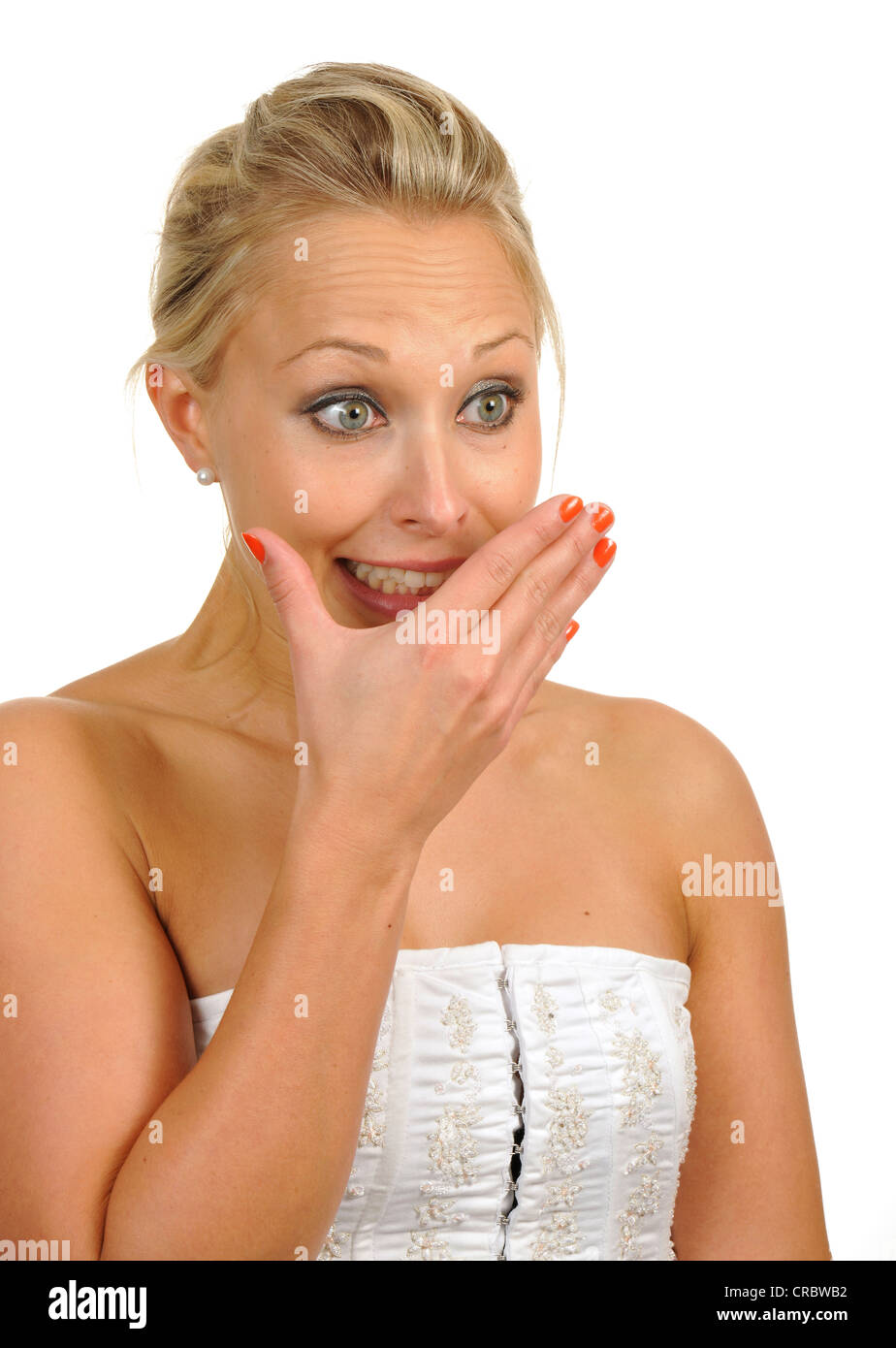 Appalled woman hi-res stock photography and images - Alamy