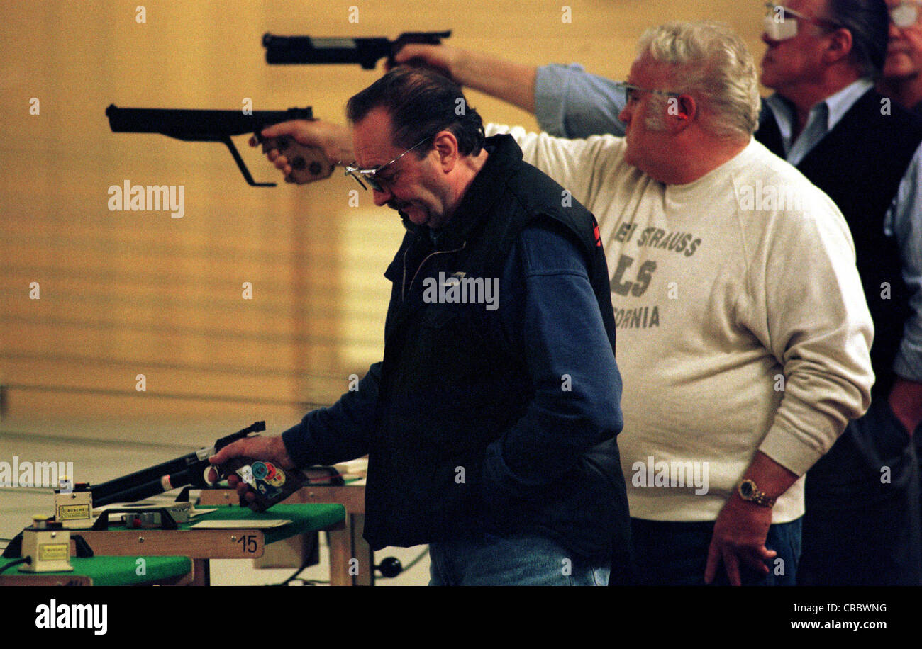 Shooting competition in a Sportschuetzenverein, Berlin, Germany Stock ...