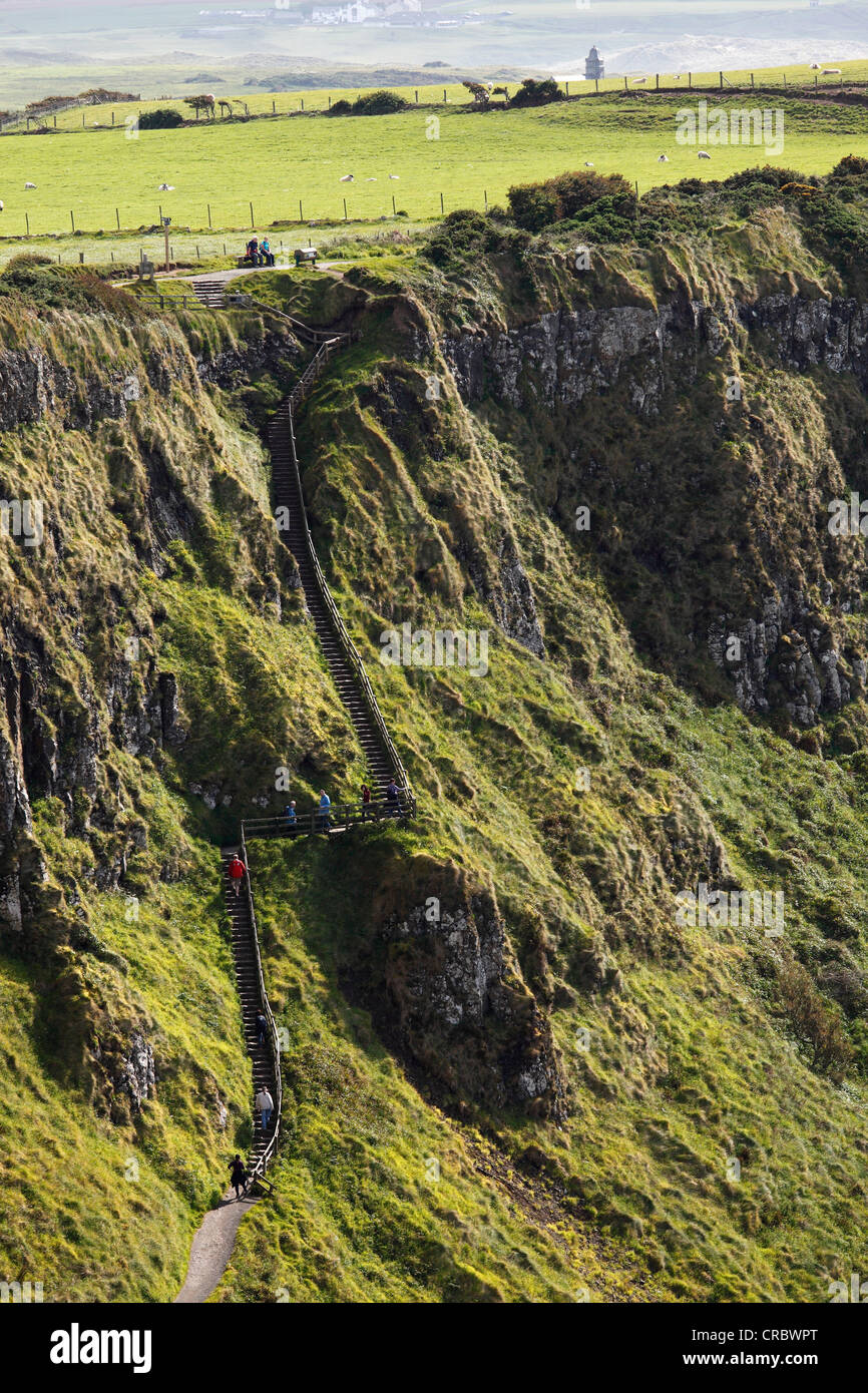 The Shepherd's Steps, Giant's Causeway, Causeway Coast, County Antrim ...