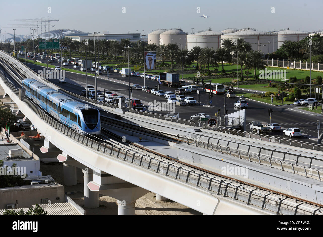 Dubai train hi-res stock photography and images - Alamy
