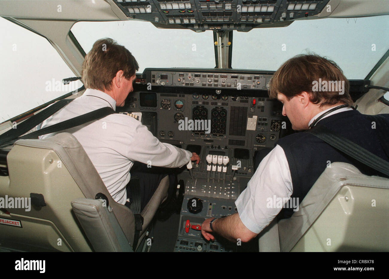 German pilot cockpit hi-res stock photography and images - Alamy