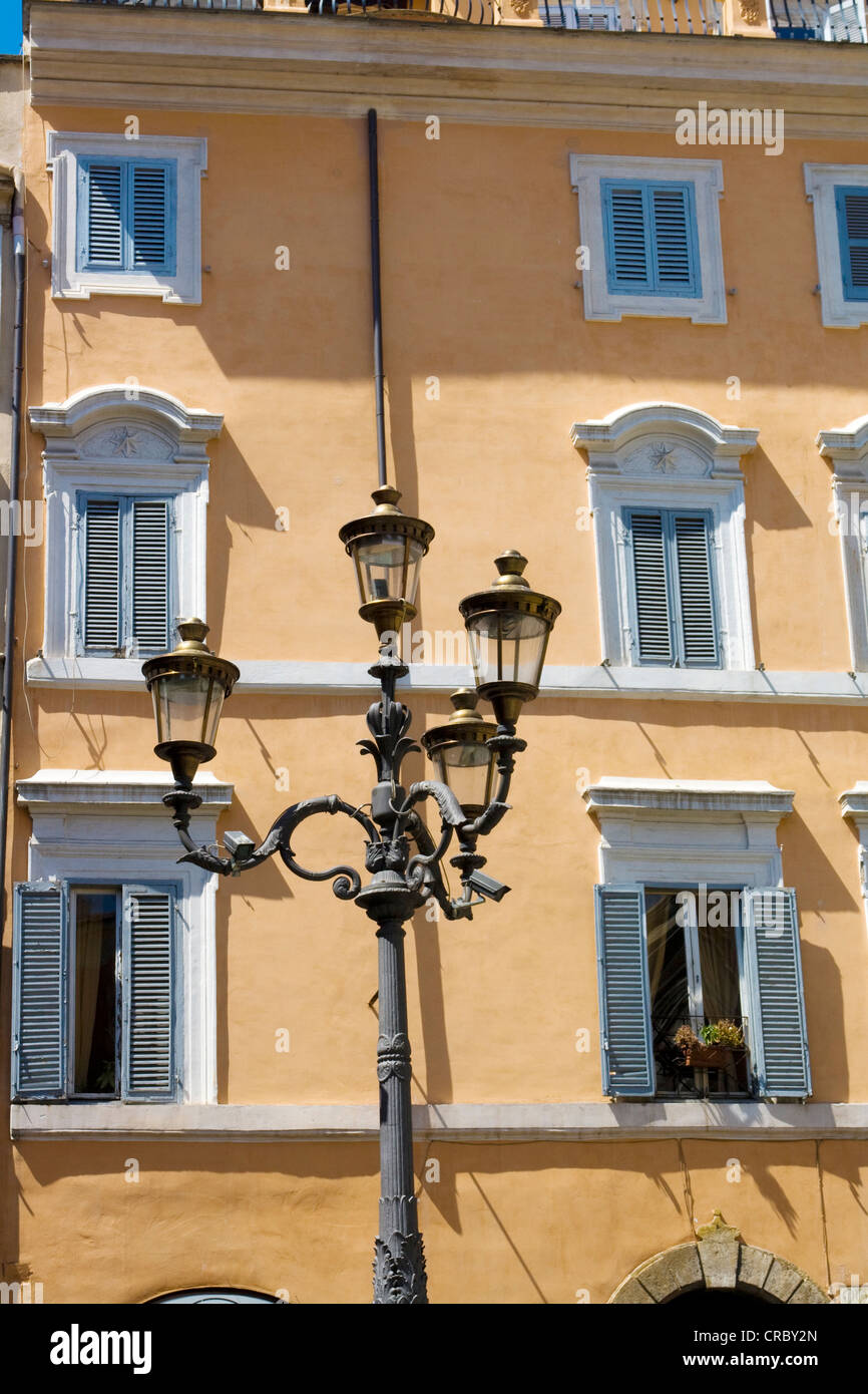 Lamp posts in Rome Stock Photo - Alamy