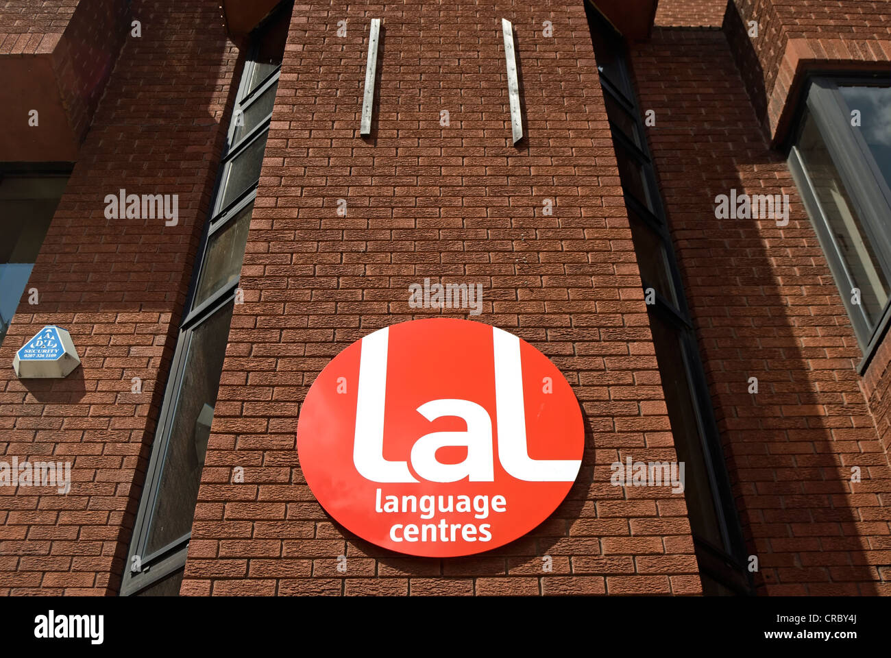 sign and logo of lal language centres, twickenham, england Stock Photo ...