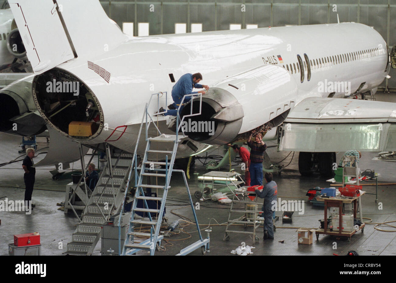 (ASL Aircraft Services Lemwerder GmbH), Lemwerder, Germany Stock Photo ...