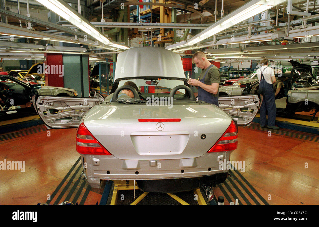 Production of the Mercedes Roadster, DaimlerChrysler AG, Bremen ...