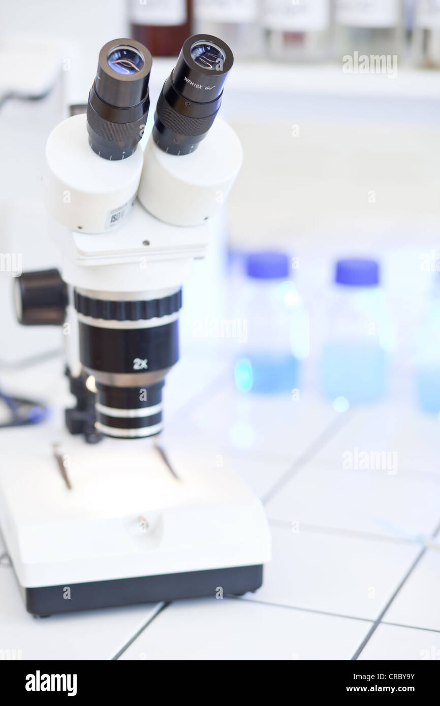 modern microscope in a lab Stock Photo - Alamy