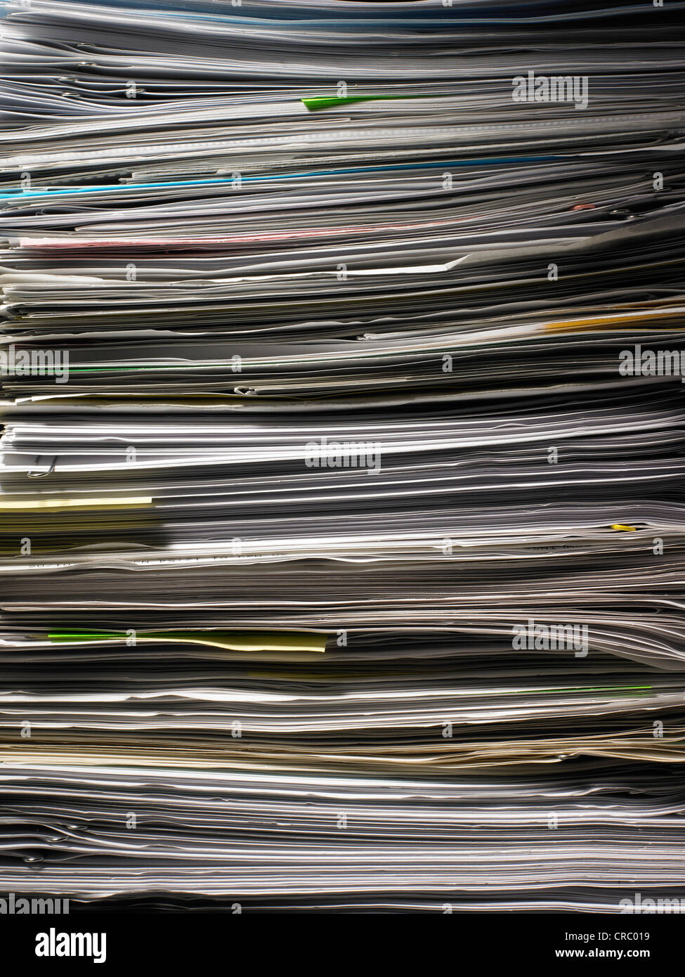 stack of paper documents Stock Photo - Alamy