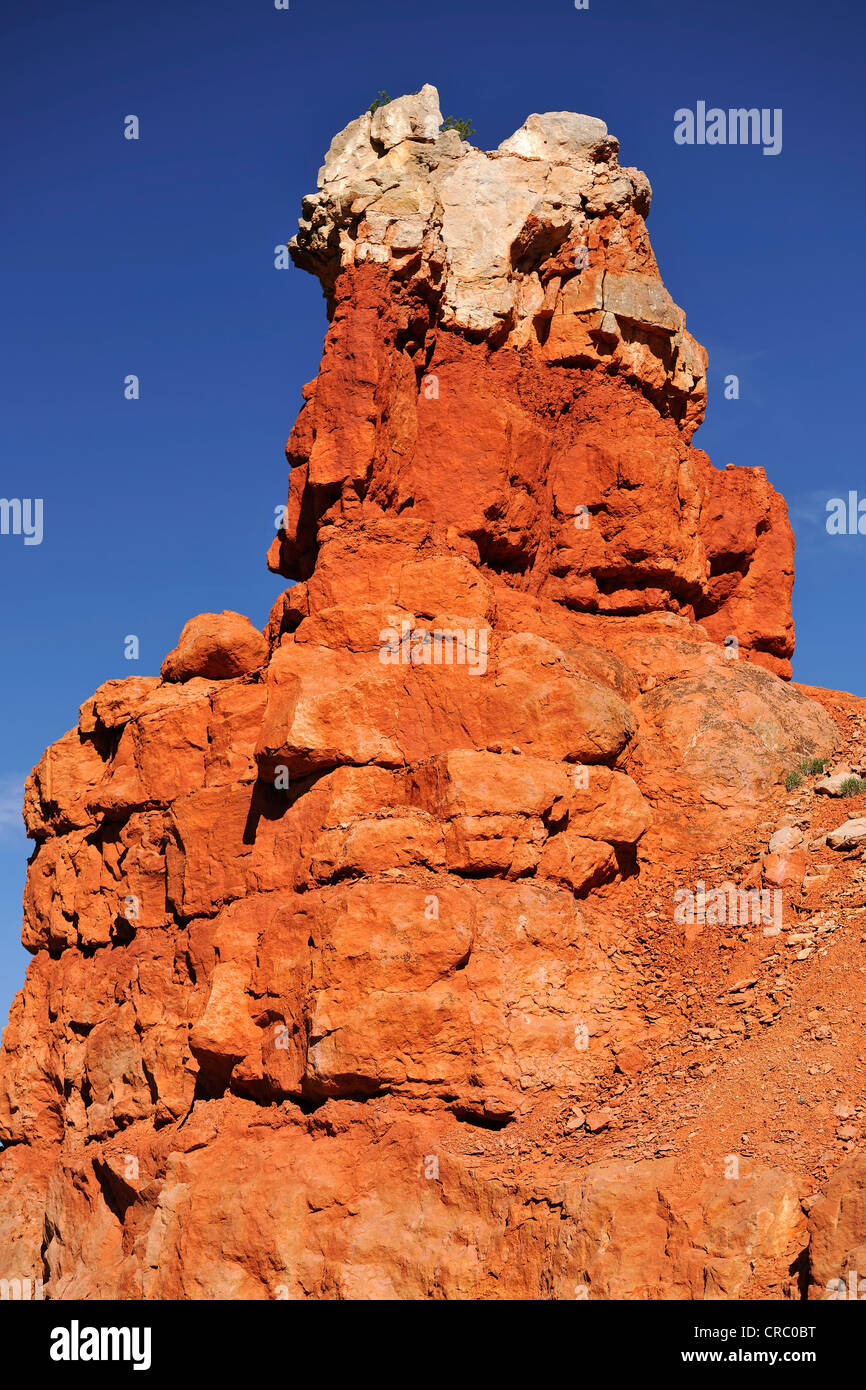 Red rock formation, hoodoo, Red Canyon, Utah, USA Stock Photo - Alamy