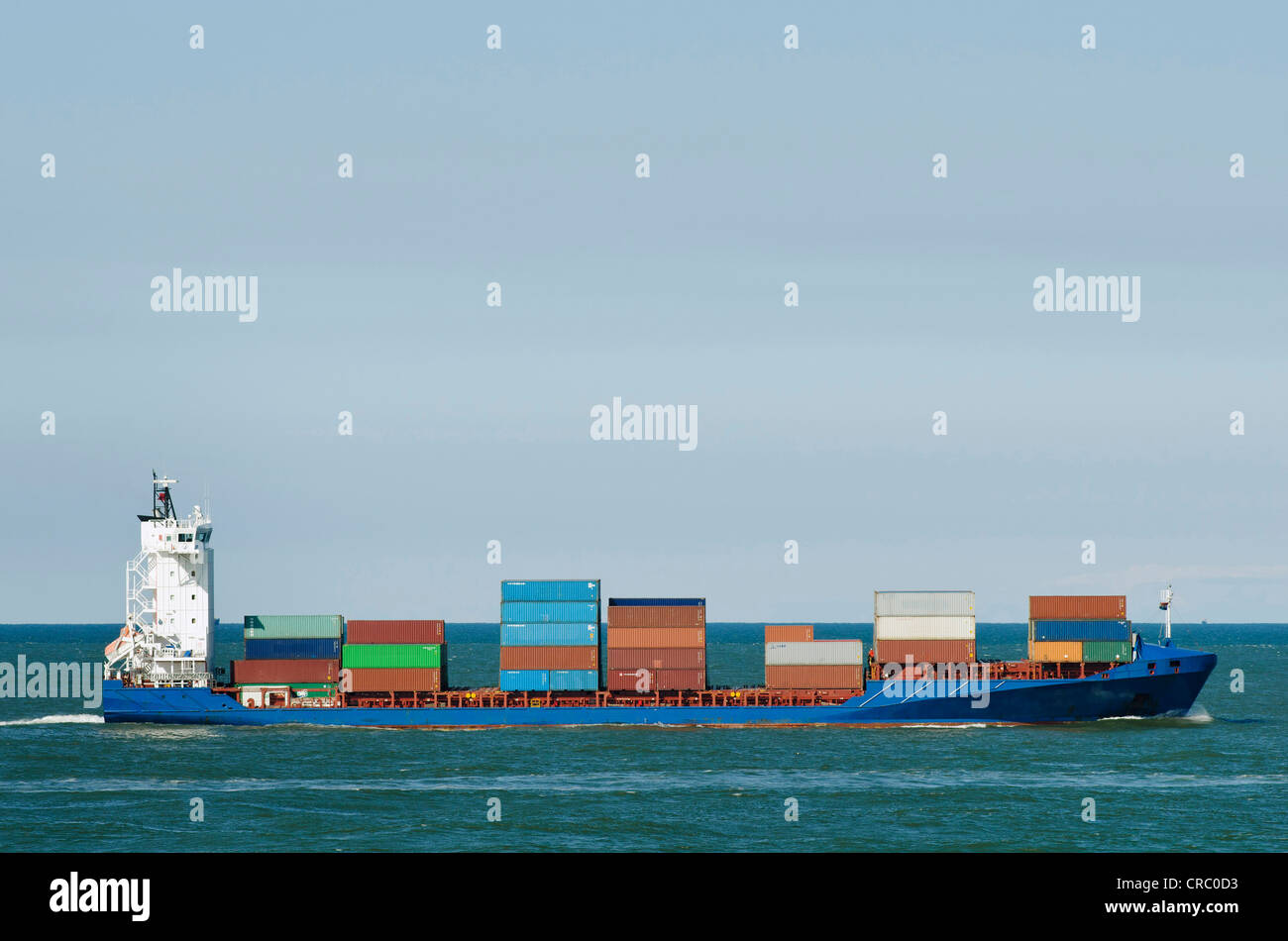 Barge Transporting Containers High Resolution Stock Photography and ...