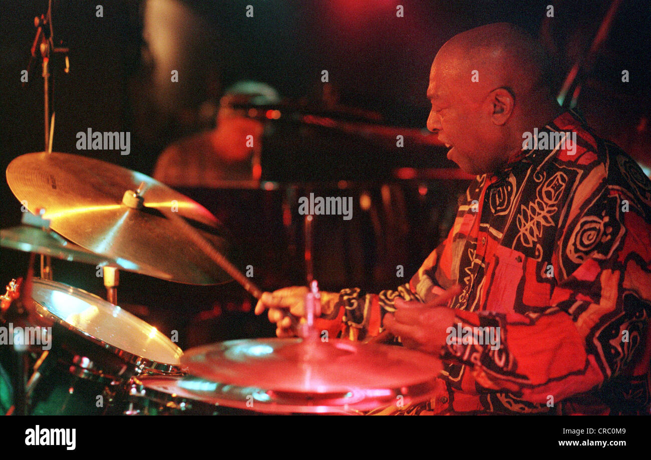 Jazz drummer Roy Haynes in Berlin Jazz Club Quasimodo, Germany Stock ...