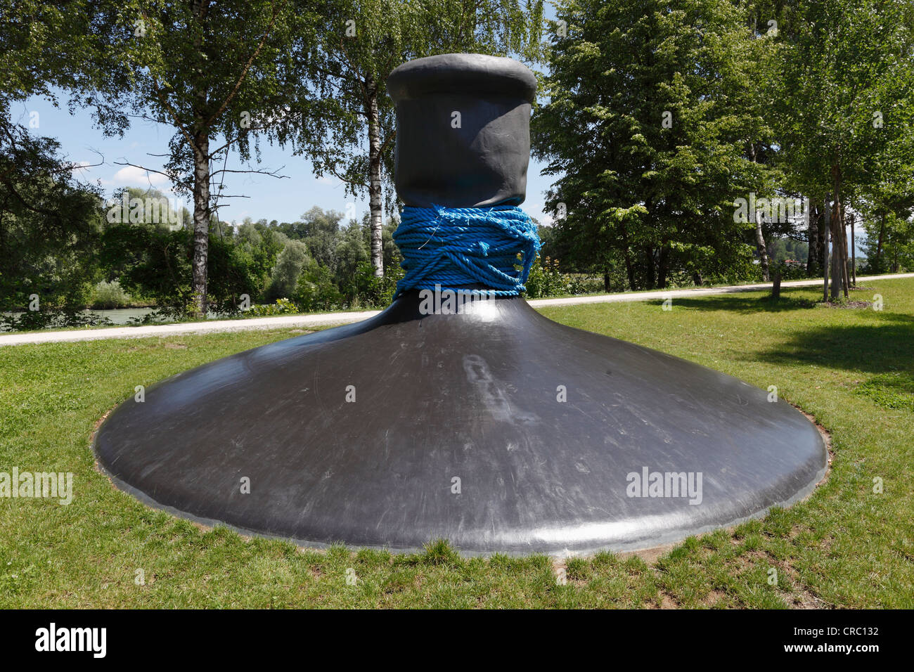 "Nabel der Welt", "Navel of the World" sculpture by artist Werner ...
