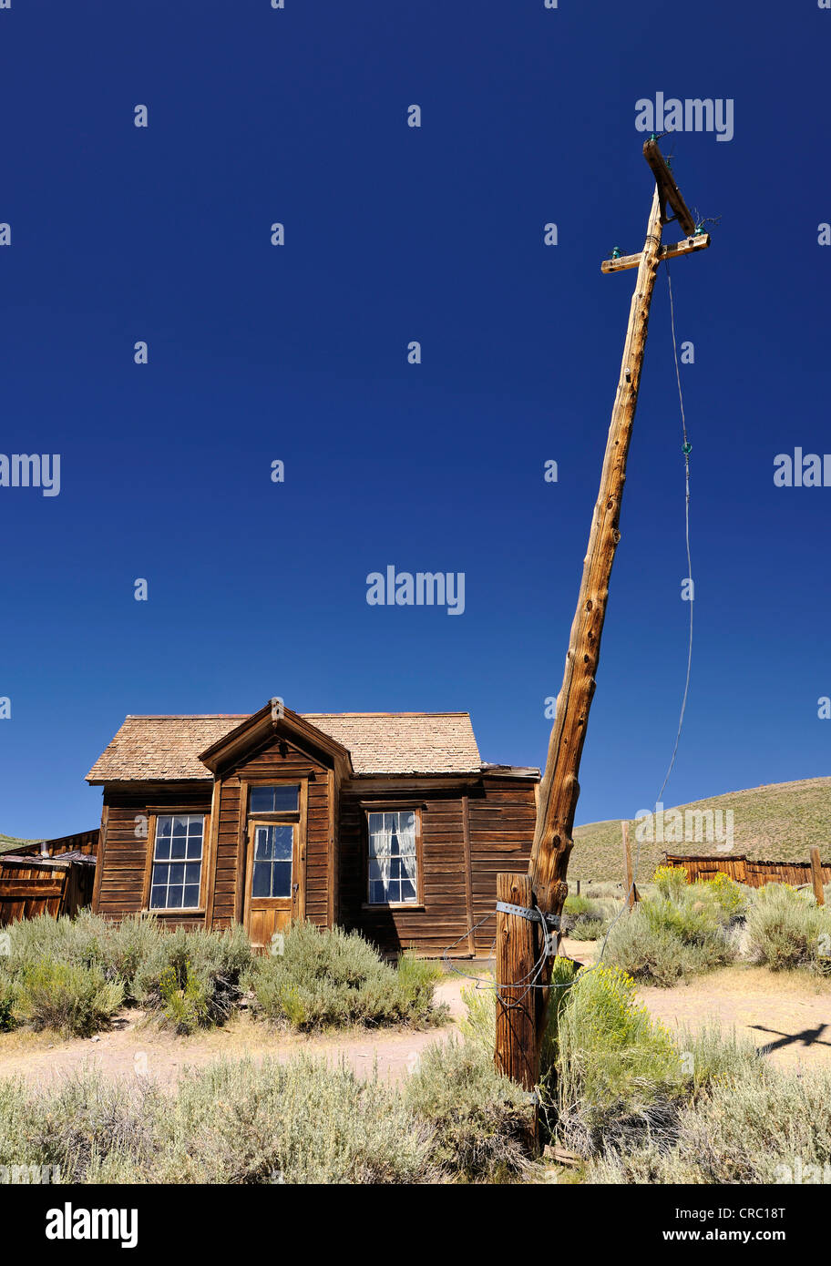 Murphy House, ghost town of Bodie, a former gold mining town, Bodie ...