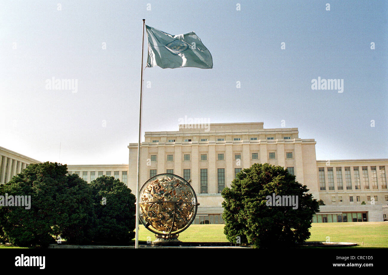 The UN headquarters in Geneva, Switzerland Stock Photo - Alamy