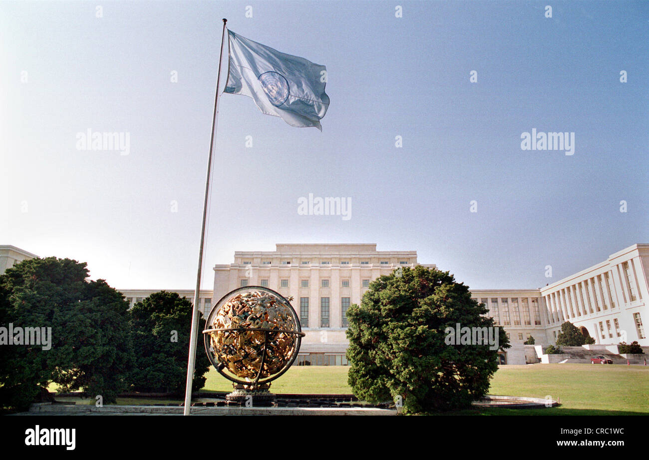 The UN headquarters in Geneva, Switzerland Stock Photo - Alamy