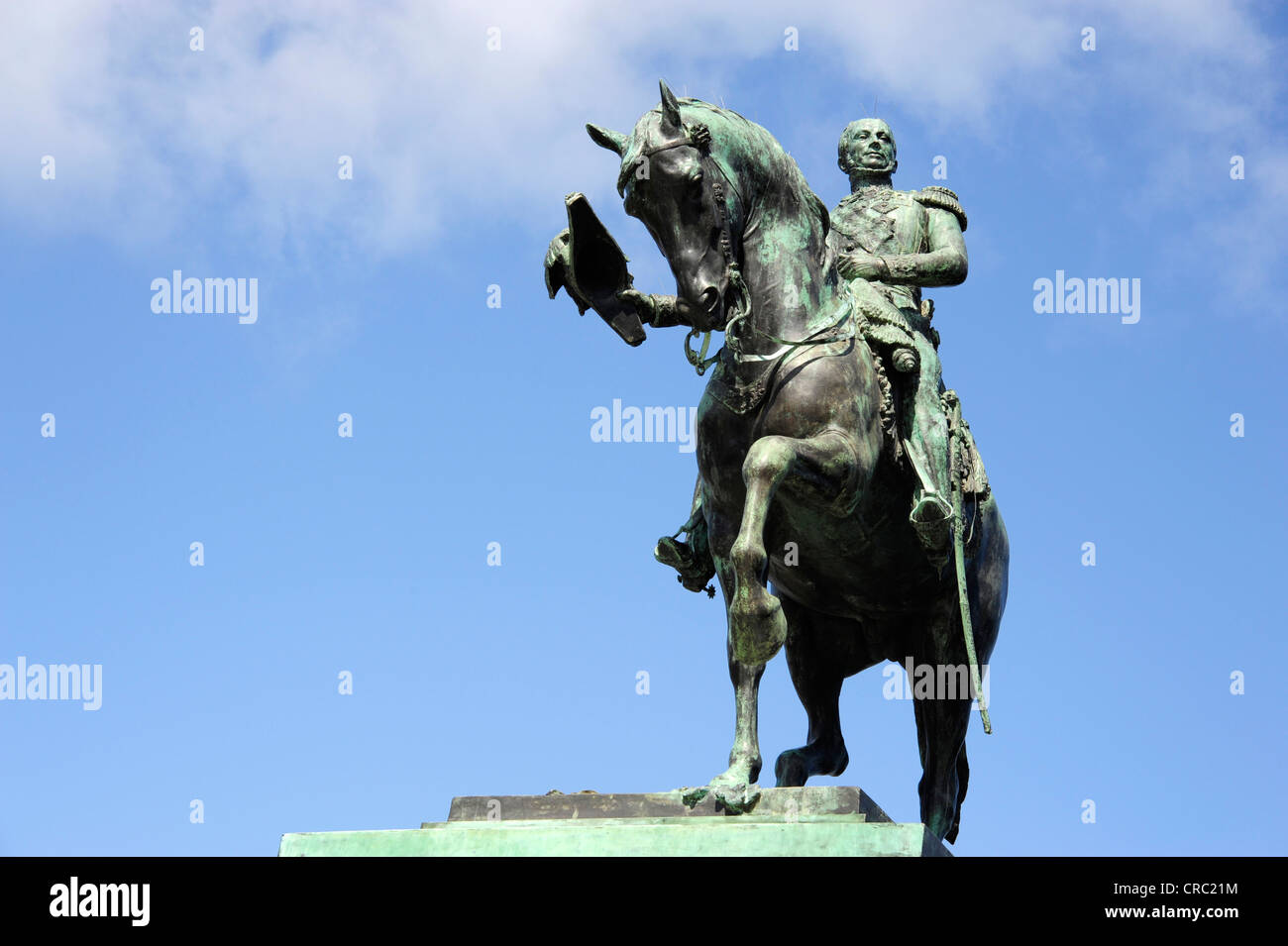 Equestrian statue of King William II, Koning Willem II, Den Haag, The ...