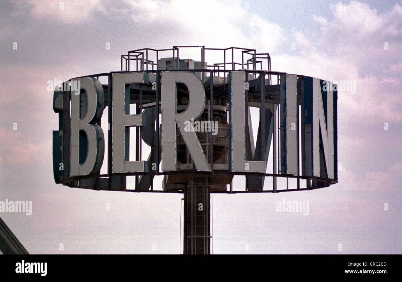 as writing the word Berlin, Berlin, Germany Stock Photo - Alamy