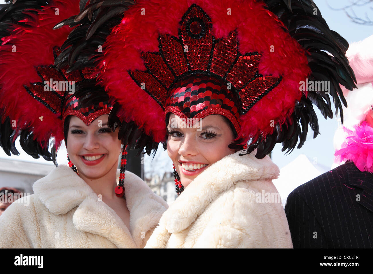 Narrhalla Royal Guard, Shrove Tuesday, Viktualienmarkt square, Munich ...