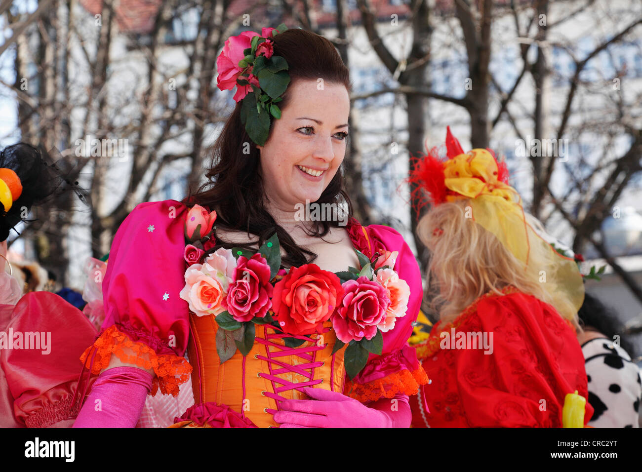 Dance of the market women, Shrove Tuesday, Viktualienmarkt square ...