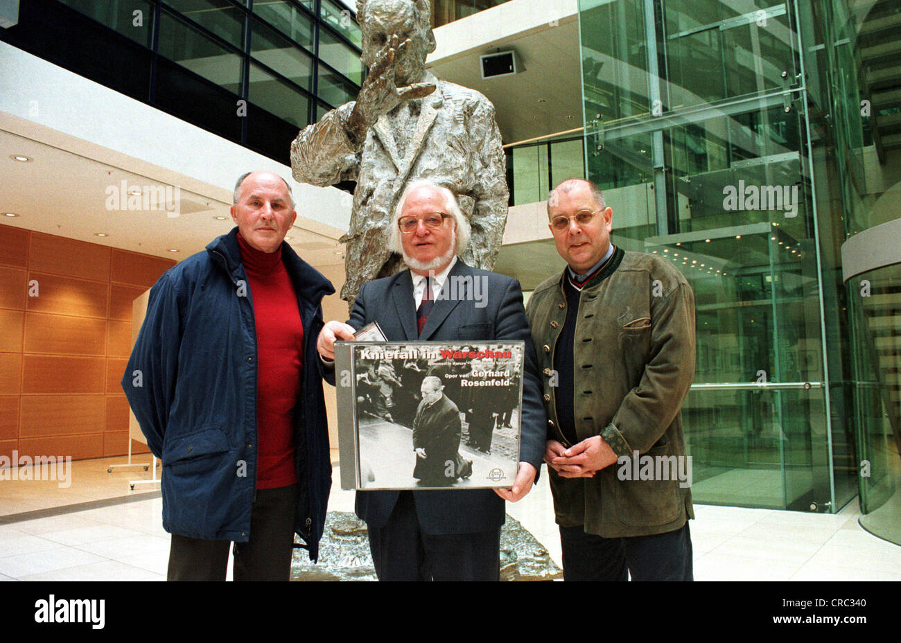 Presentation of the CD with the Willy Brandt Opera, Berlin, Germany ...