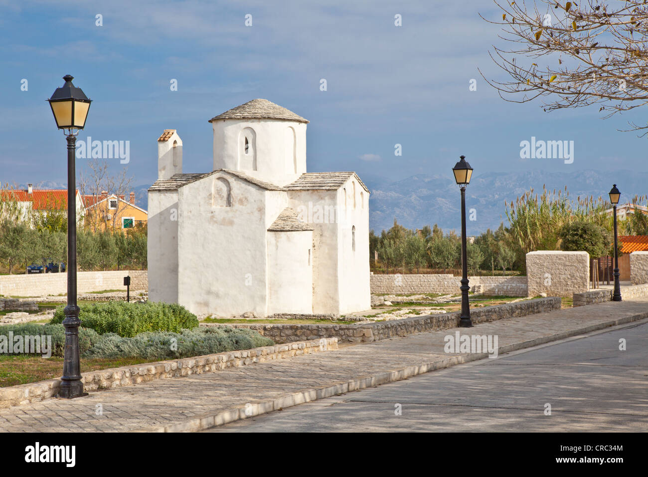 Church of the holy cross, Nin, Croatia Stock Photo - Alamy