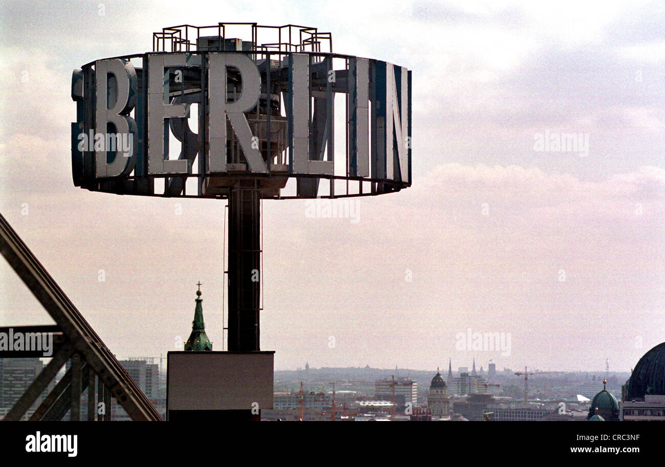 as writing the word Berlin, Berlin, Germany Stock Photo - Alamy