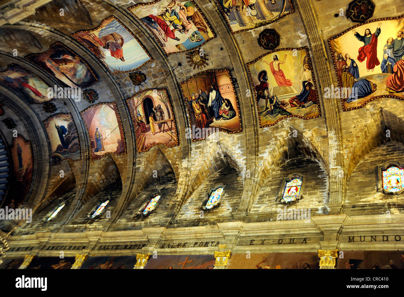 Decorated ceiling paintings with angels hi-res stock photography and ...