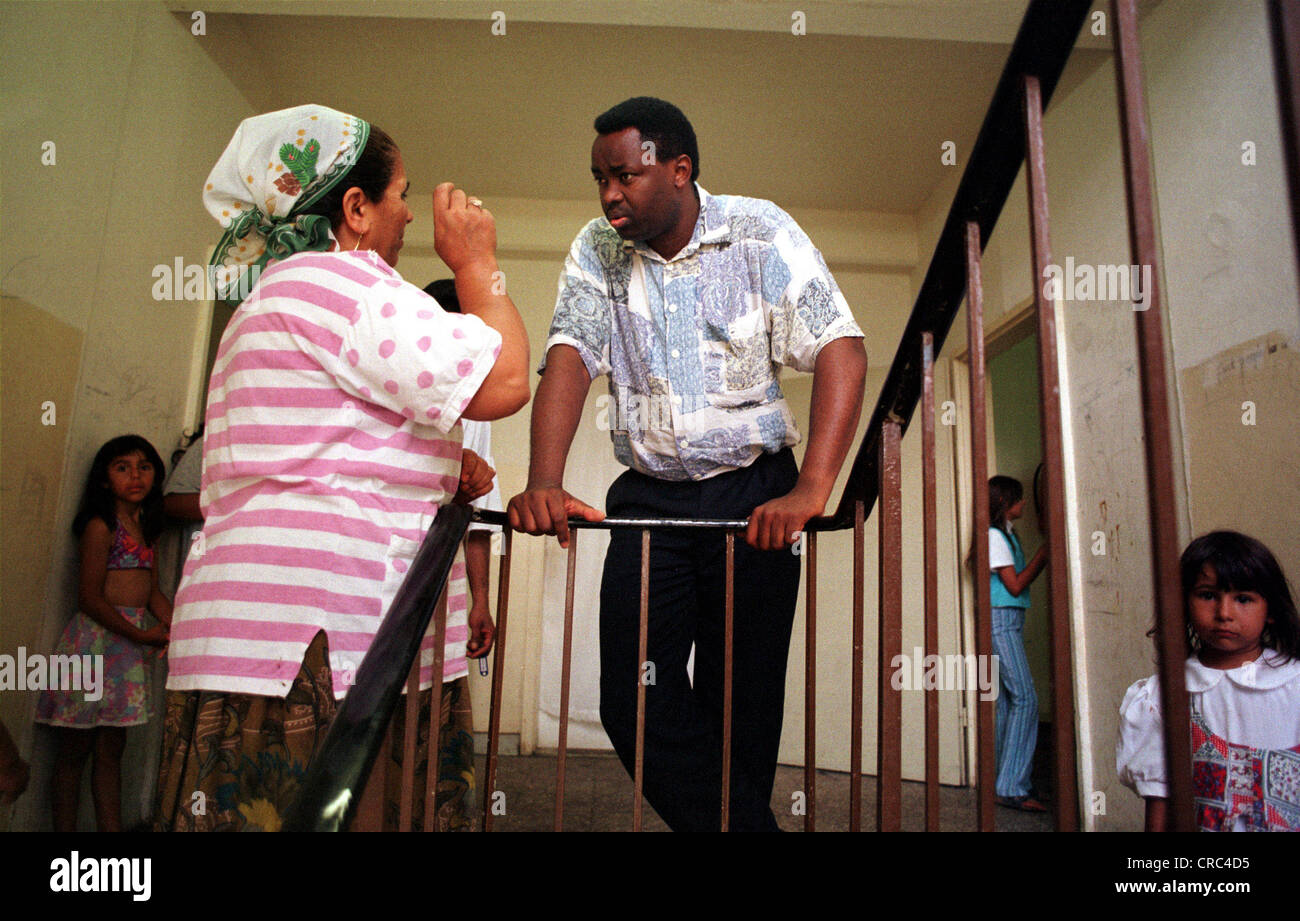 Asylum Home Langebrueck in Dresden, Germany Stock Photo - Alamy
