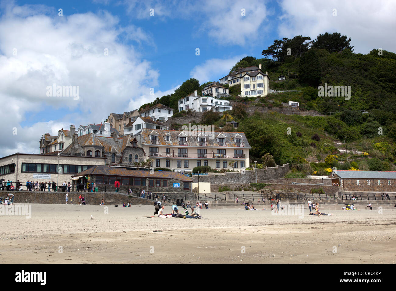 The Beach at Looe Cornwall Stock Photo - Alamy