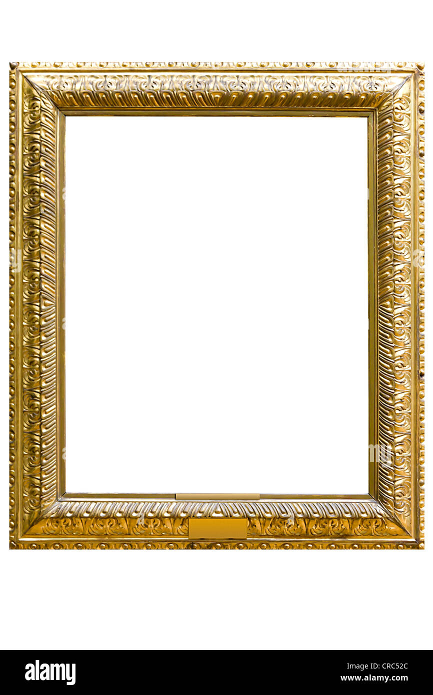 Gilded picture frame Stock Photo - Alamy