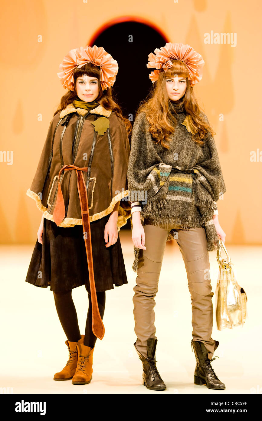 Female models at Copenhagen International Fashion Fair, Copenhagen ...