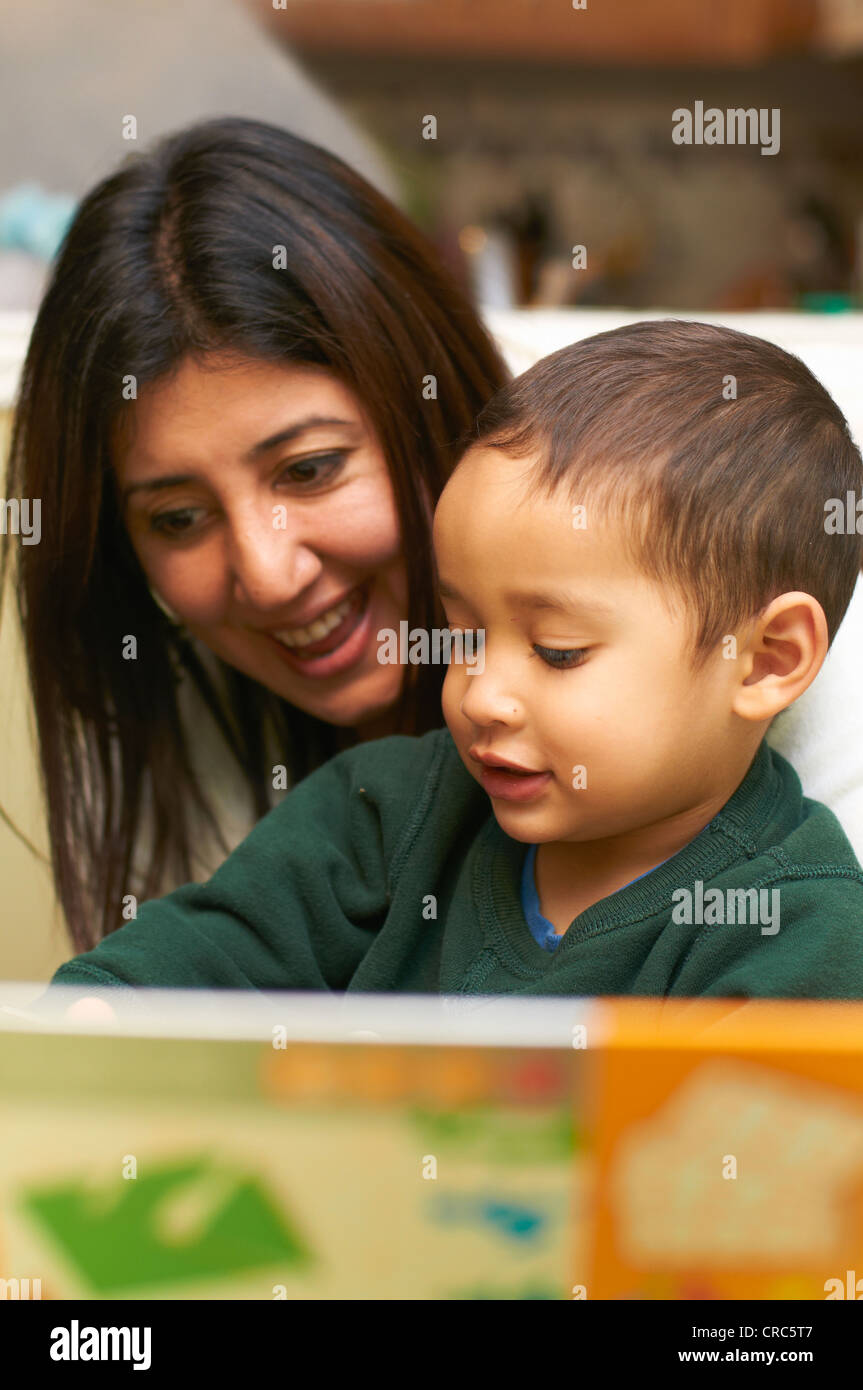 Mother and son using computer Stock Photo - Alamy Mother and son using computer Stock Photo - Alamy
